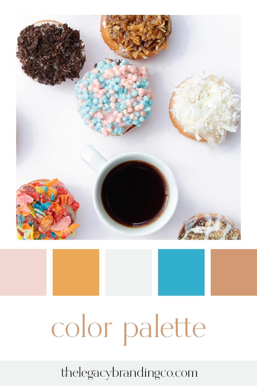 Gorgeous Color Palettes - thelegacybrandingco.com